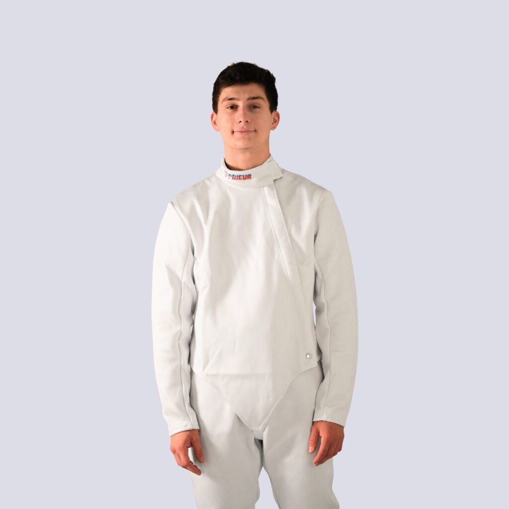 Fencing jacket for men 800N 3 weapons - PRIEUR Sport
